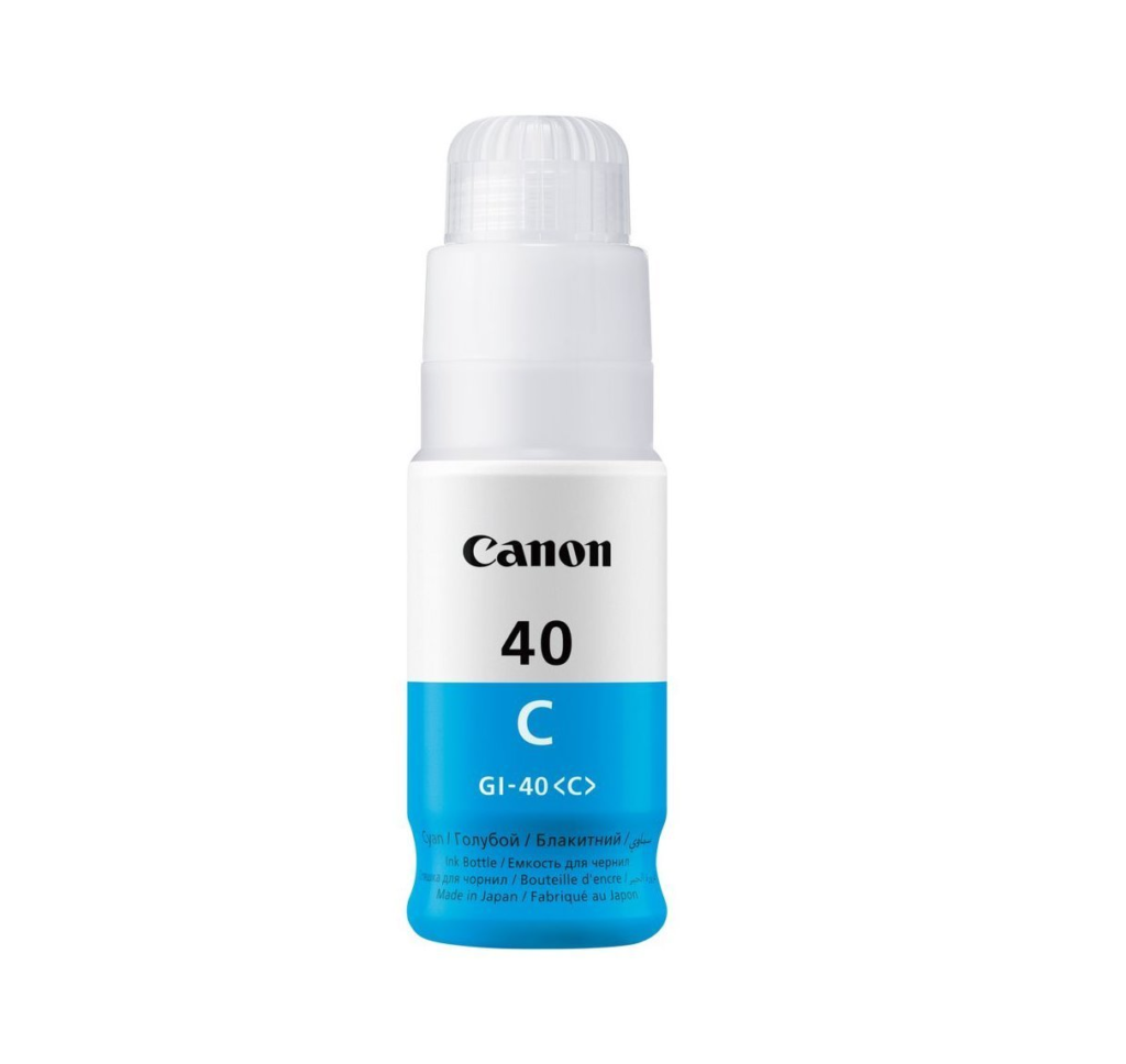 Canon GI-40 Cyan Generic Ink Bottle - Toner Corporation