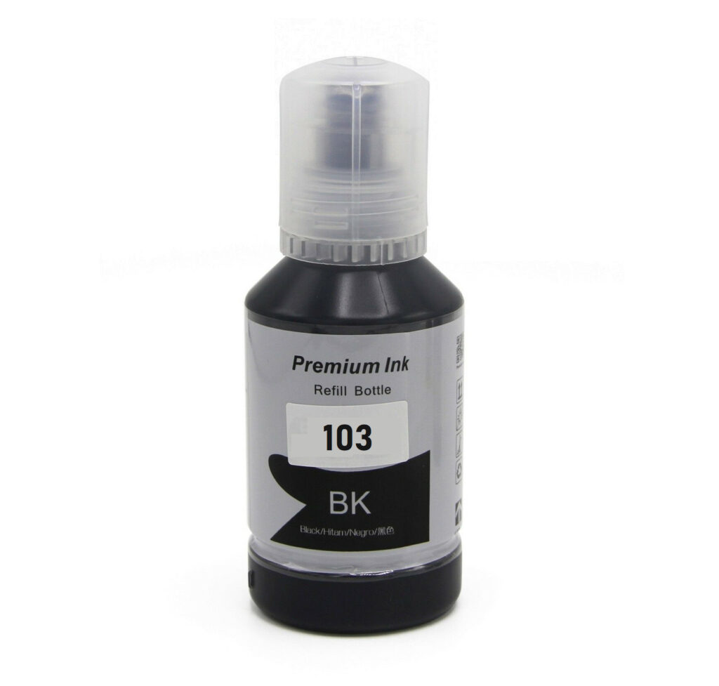 Epson 103 Black Generic Ink Bottle - Toner Corporation