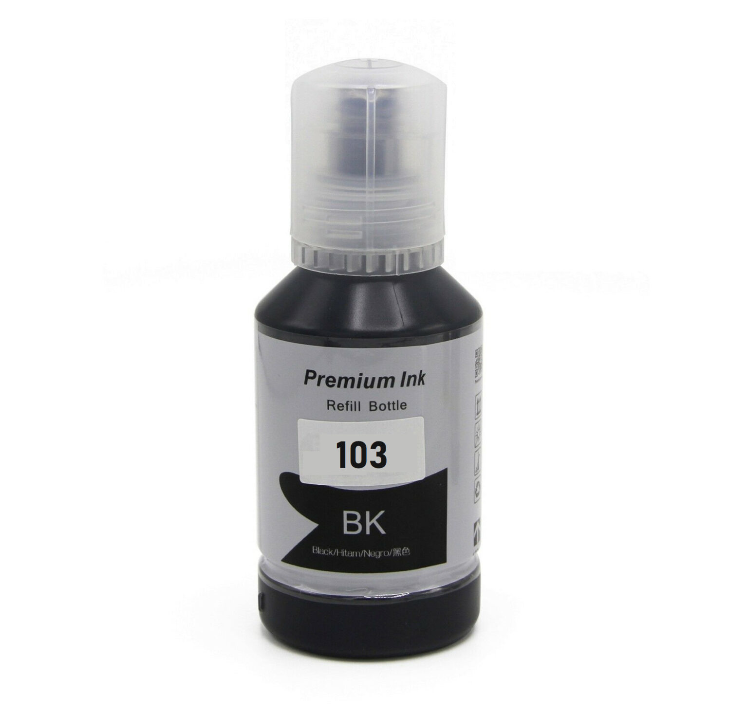Epson 103 Black Generic Ink Bottle - Toner Corporation
