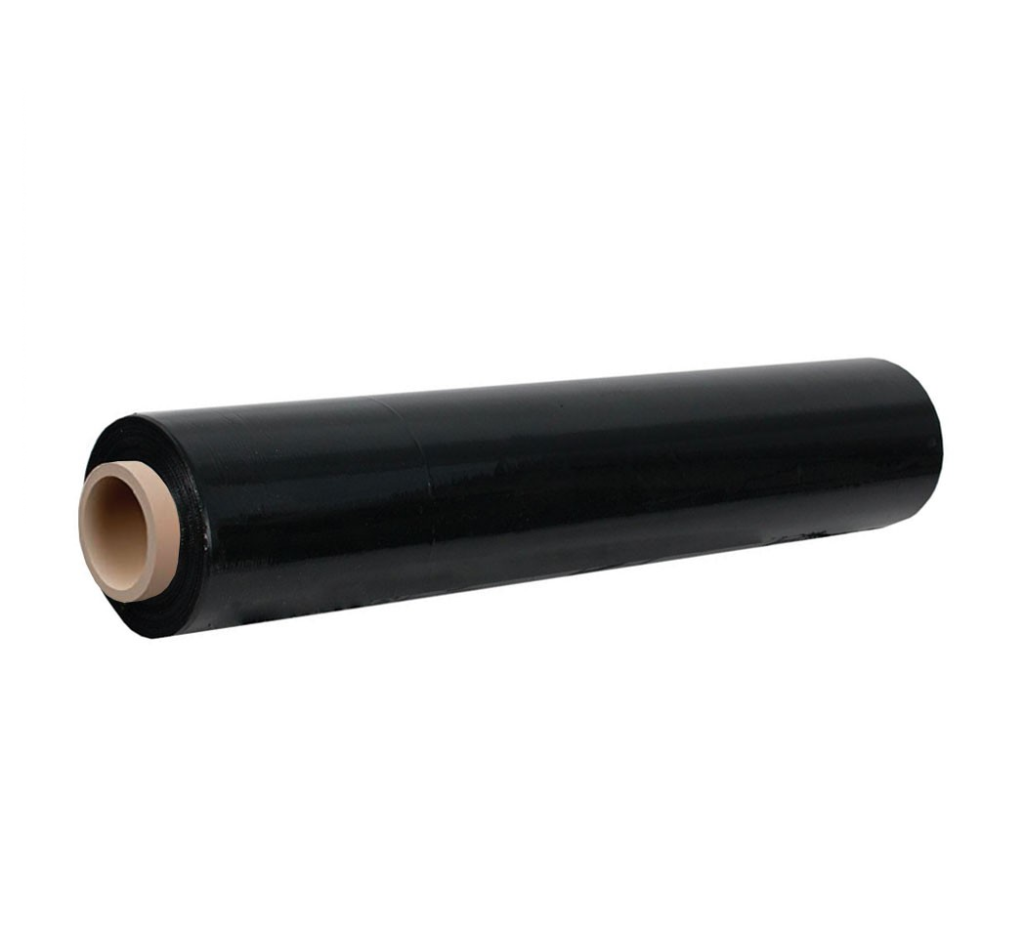 Black Pallet Wrap (450mm x 1000m x 17mic) - Toner Corporation
