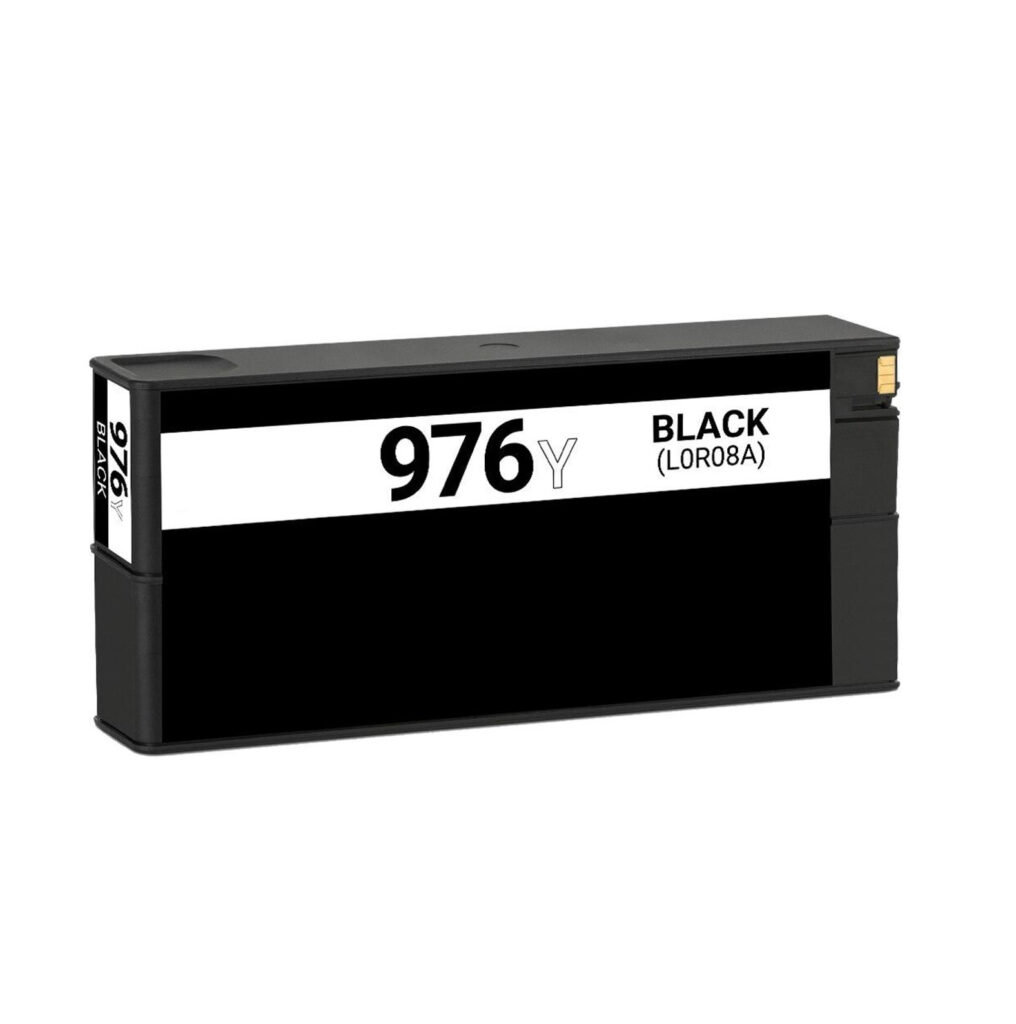 HP 976Y Black Generic Ink Cartridge (L0R08A) - Toner Corporation