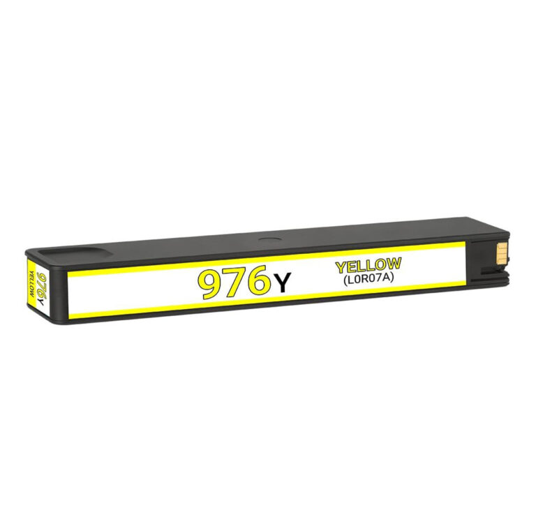 HP 976Y Yellow Generic Ink Cartridge (L0R07A) - Toner Corporation