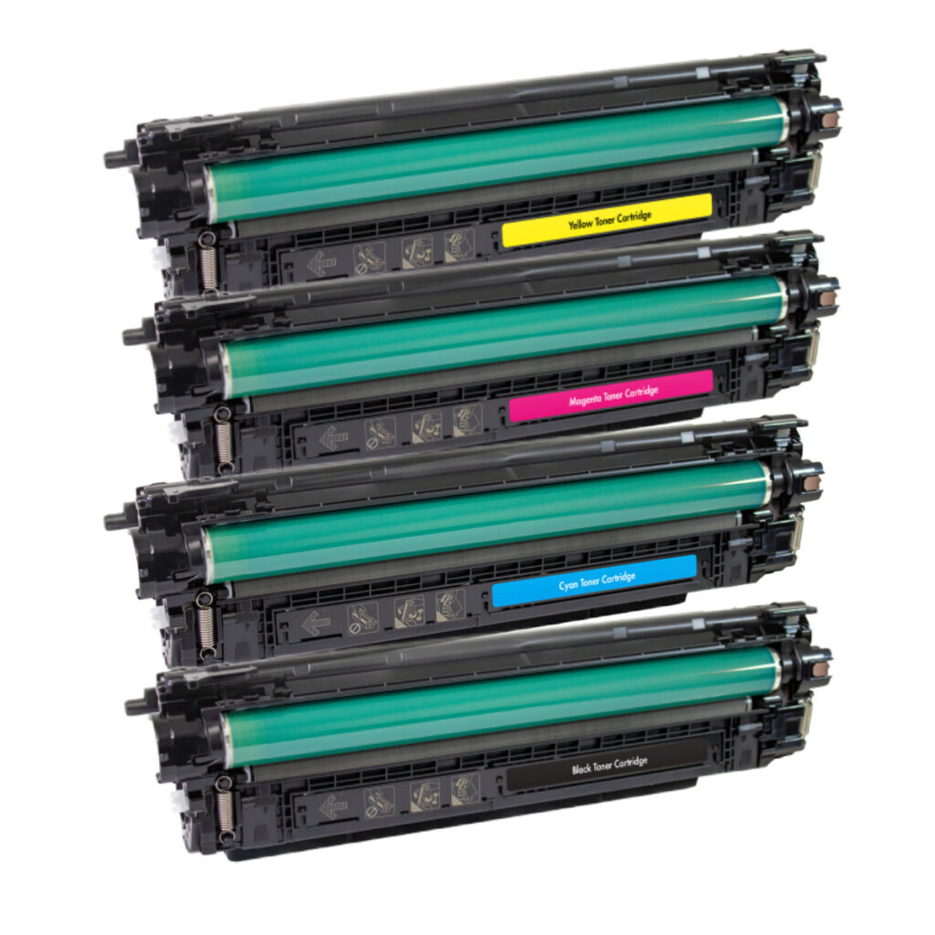 HP 651A B/C/M/Y Generic Toner Cartridges (CE340A/1/2/3) - Toner Corporation