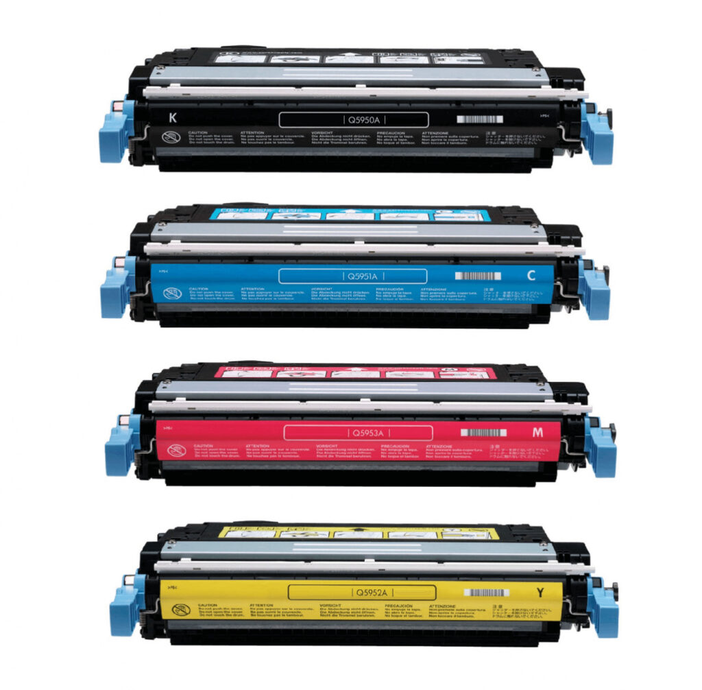 HP 643A B/C/M/Y Generic Toners (Q5950A/1/2/3) Toner Corporation