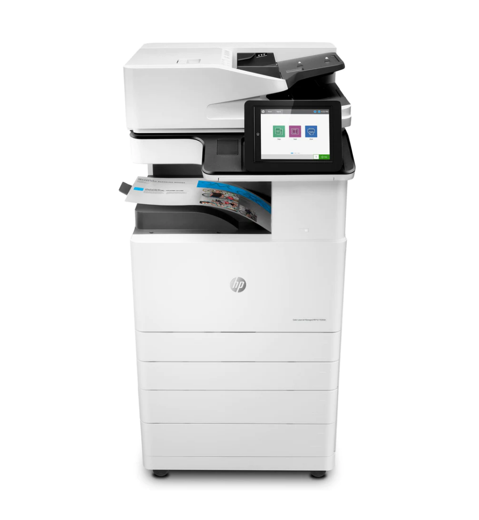HP E77830dn Color LaserJet Refurbished MFP Printer - Toner Corporation